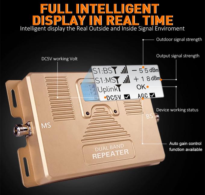 Dual Band Repeater mobile signal receiver homemade cell phone 2g/4g ...