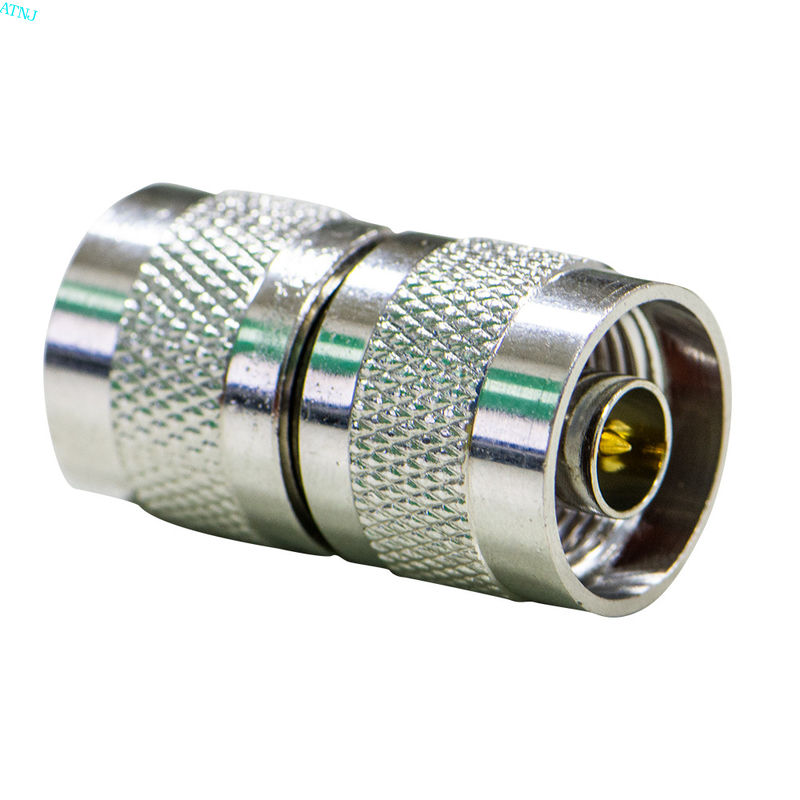 Customized N Male Type Signal Booster Connector 50 Ohm Impedance